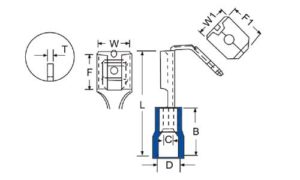 Insulated Piggyback Disconnect For Quick Connection